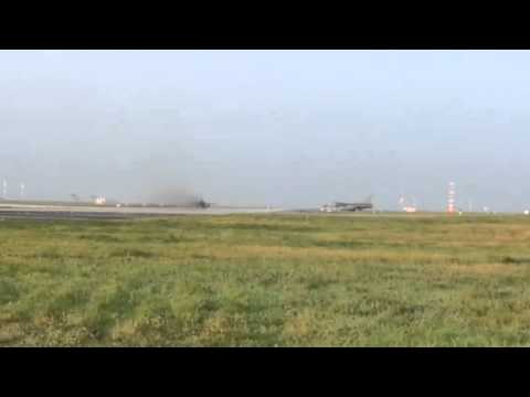 USAF F-16CJ's launching from Spangdahlem Air Base, Germany - YouTube