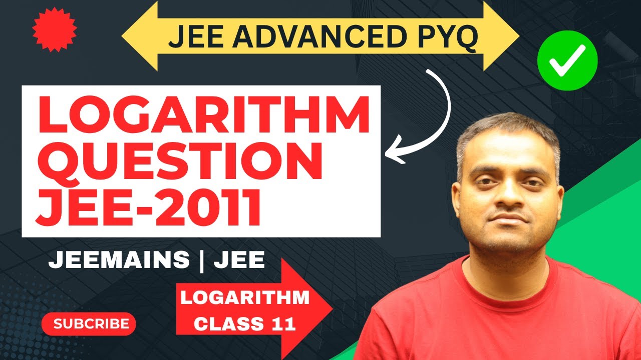 Logarithm Question from IIT-JEE 2013 - YouTube