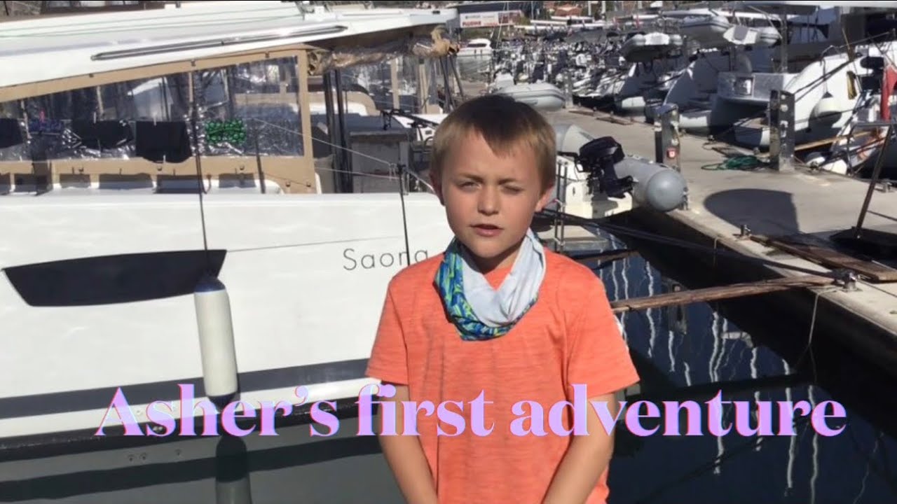 Asher goes on his first adventure - YouTube