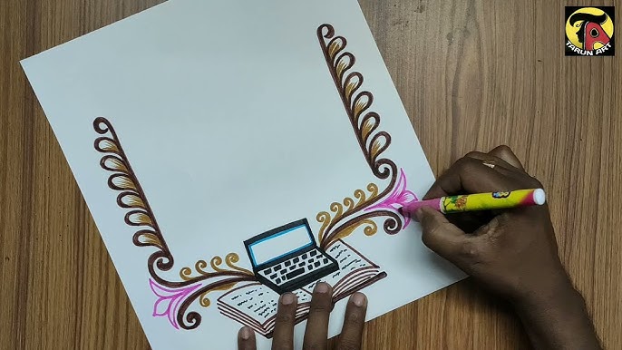 Decorative Border Computer Paper