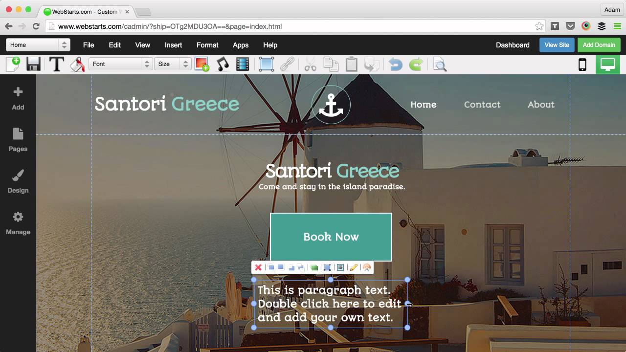How To Edit Text On Your Web Page - YouTube