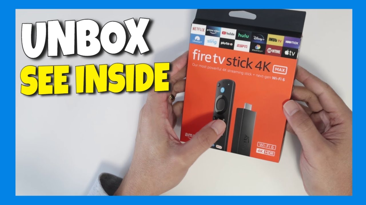 Fire TV Stick 4K Max Unbox - Check what it inside. - YouTube