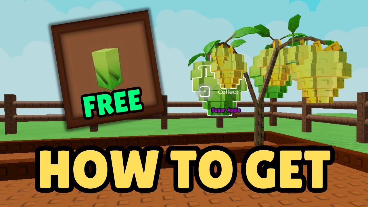 HOW TO GET SUGAR APPLE SHOWCASE in GROW A GARDEN! | Roblox - YouTube