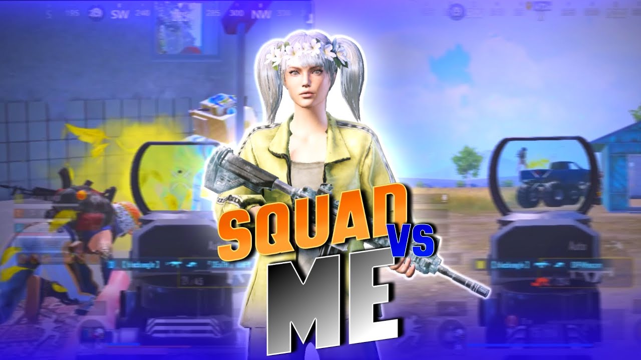 Squad VS Me || Row Clips || iPhone 14|| smooth + Extreme|| BGMI ...