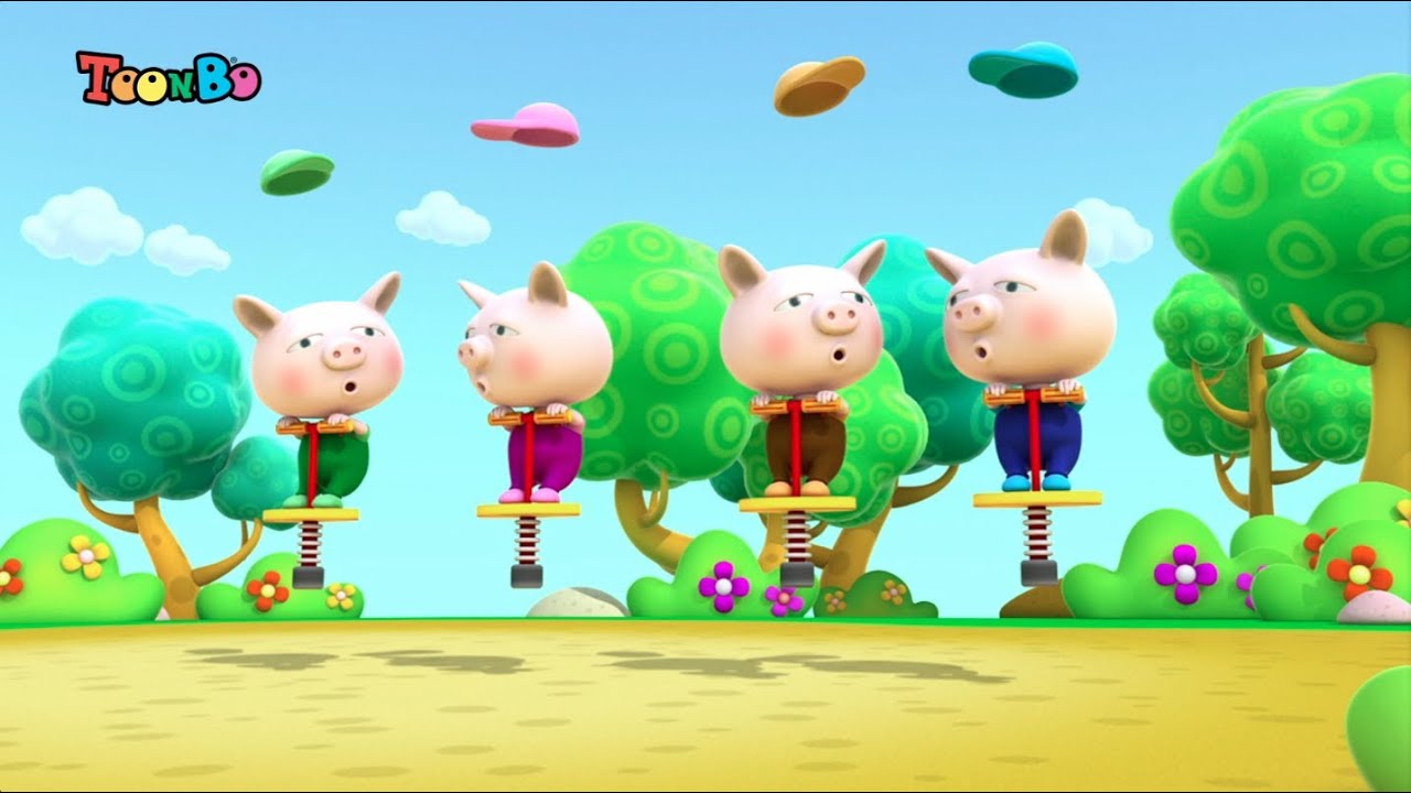 "Five Little Piggies" | TOONBO HD - YouTube