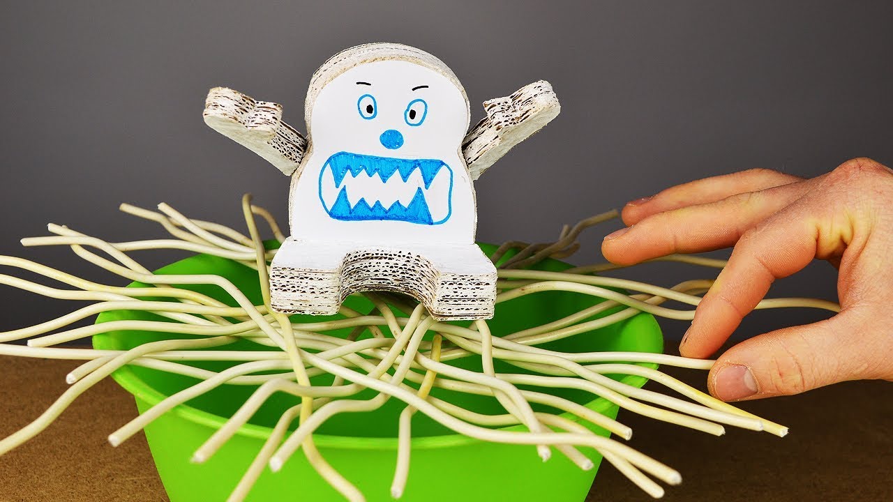 DIY Yeti in My Spaghetti Game AMAZING SPAGHETTI CHALLENGE! - YouTube