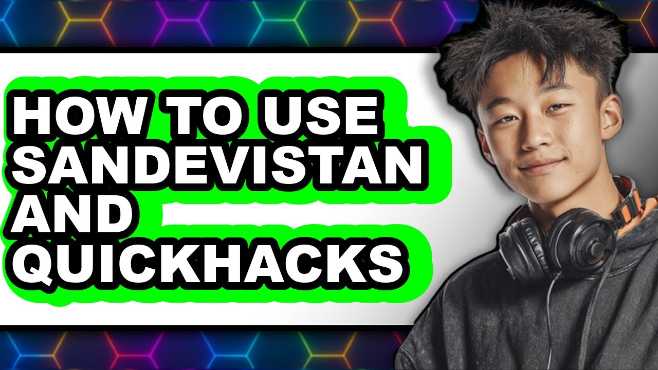 How to Use Sandevistan and Quickhacks (easy Method) - YouTube