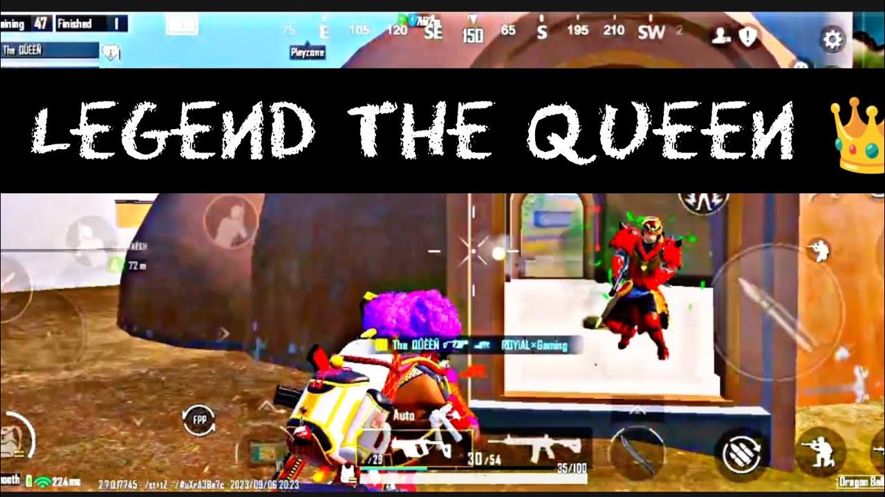 Legend The Queen 👑|| rush bgmi gameplay - YouTube