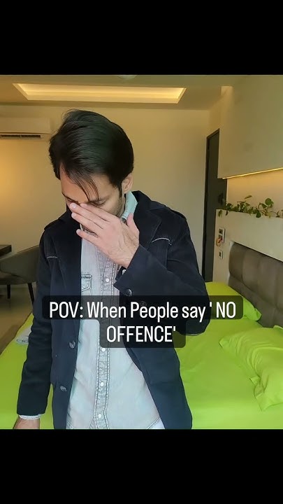 When people say no offence #friendship #friendshipgoals #comedy #fun # ...
