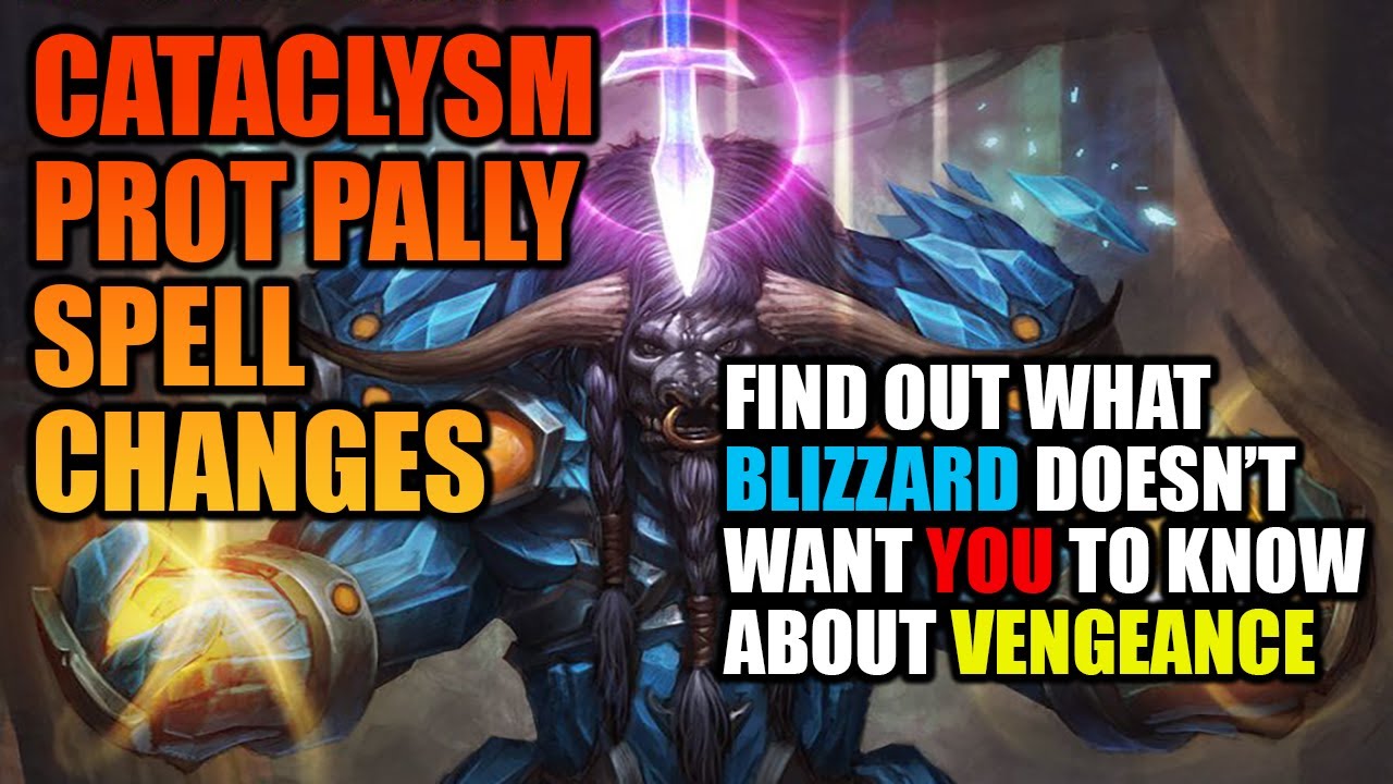 Prot Paladin Spell Changes in Cataclysm Classic - YouTube