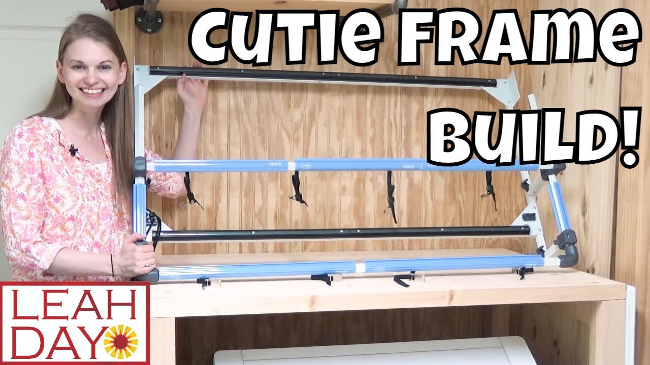 Cutie Frame Build Video - Put Your Home Machine (or Longarm) on a Frame ...