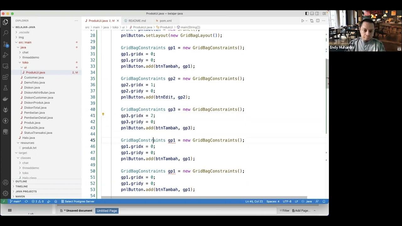 Episode 29 - Menggunakan Grid Bag Layout - YouTube