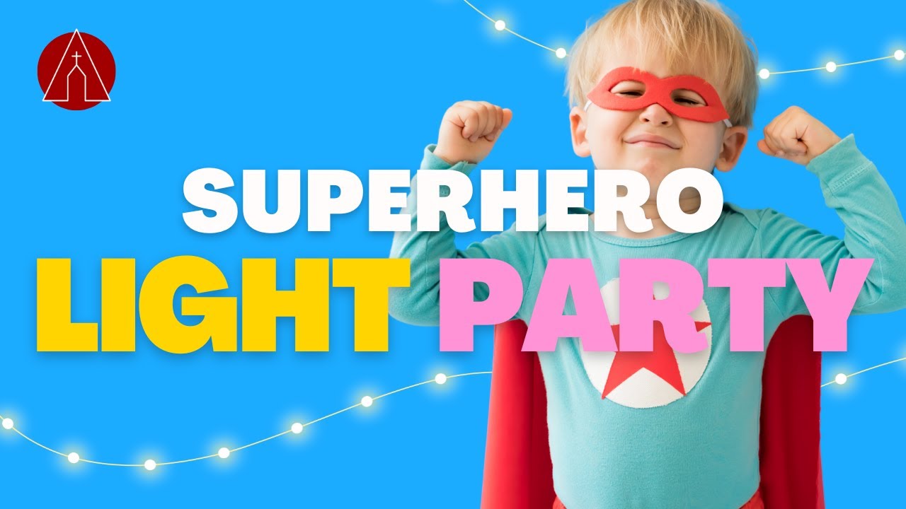 Book NOW for our Superhero Light Party! - YouTube