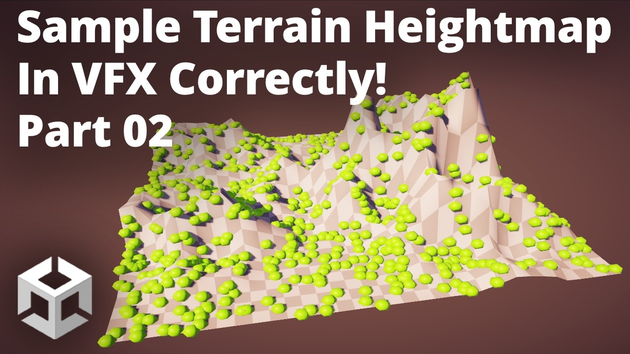 Sample Terrain Heightmap In VFX Correctly Part 02 - YouTube