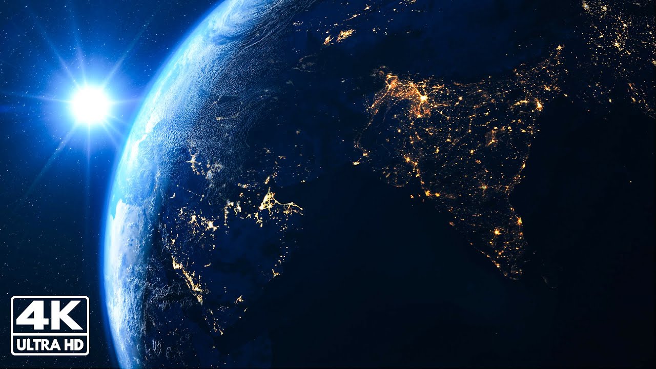 View Of Earth From Space /Stock Video-Earth/4K - YouTube