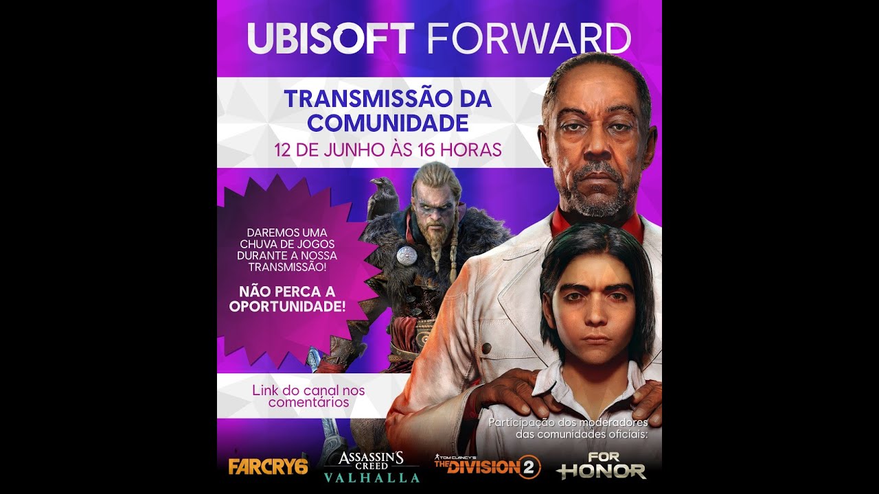 Ubisoft Forward 2021 (Co-Transmissão Ubisoft Star Players) - YouTube