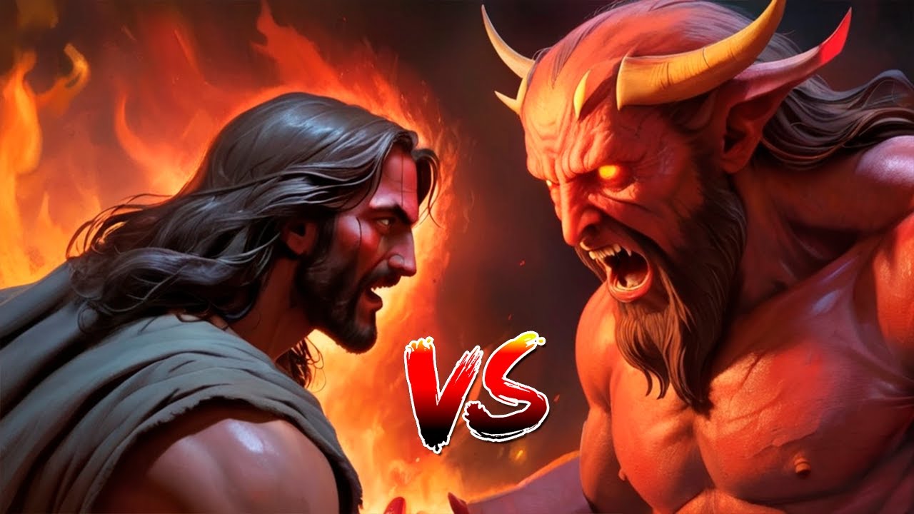 Jesus vs demons | Bible story - YouTube