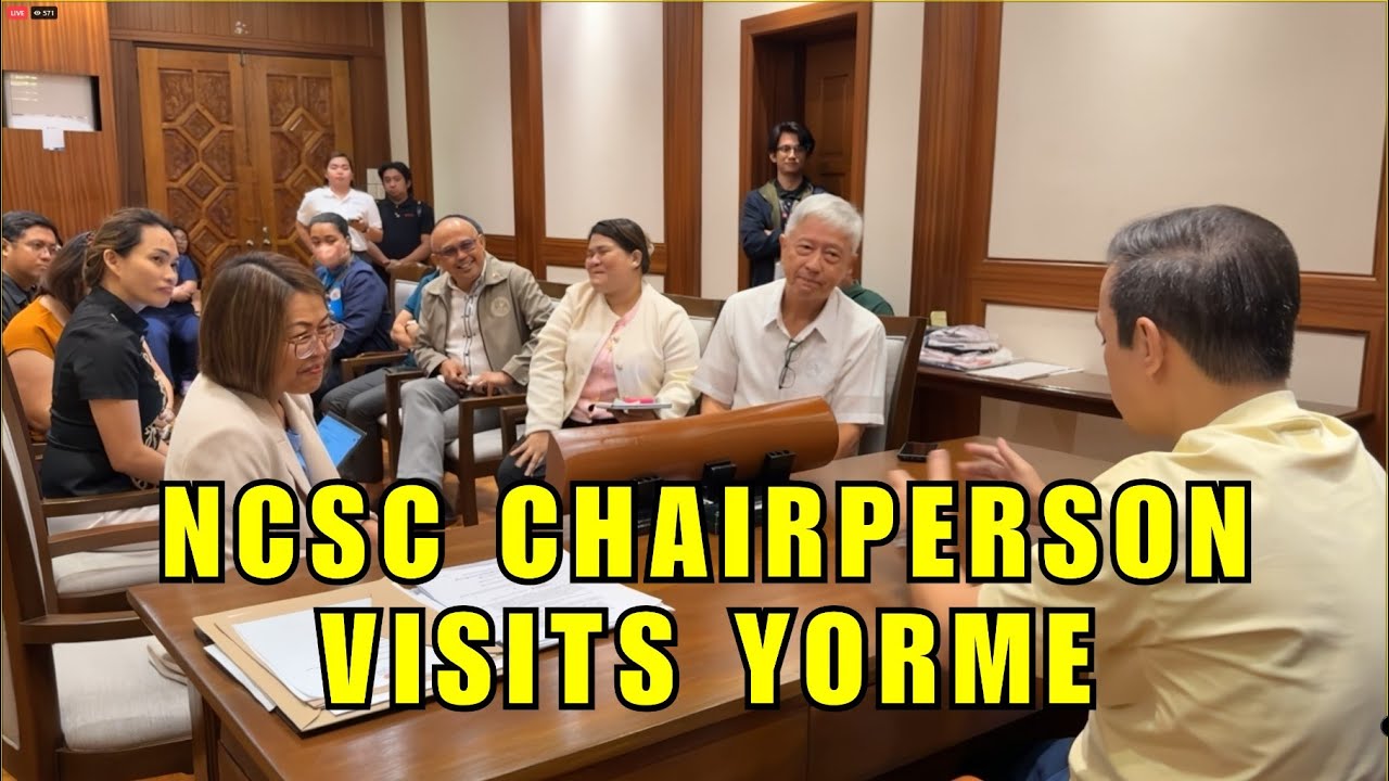 LIVE: Courtesy Call of Dr. Mary Jean Loreche, NCSC Chairperson and CEO ...