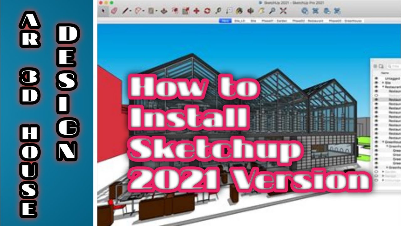 How to Install Sketchup 2021 Version How to Install Sketchup 2021 Free ...