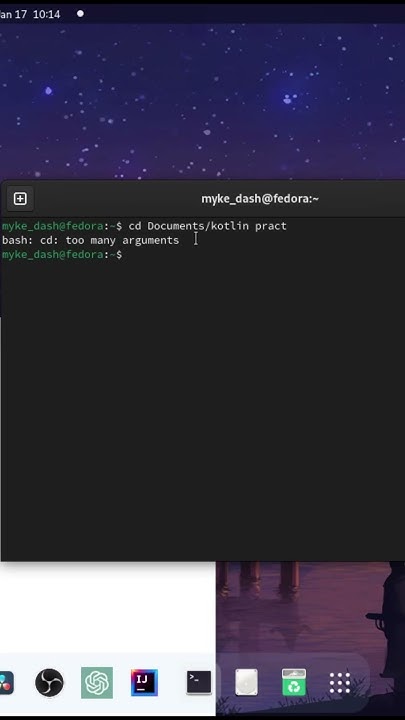 cd: too many arguments solved !! - YouTube