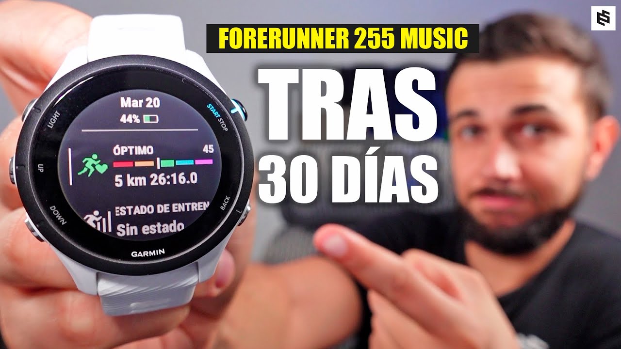 ME ENCANTA!👌GARMIN FORERUNNER 255 MUSIC | REVIEW tras 1 MES - YouTube