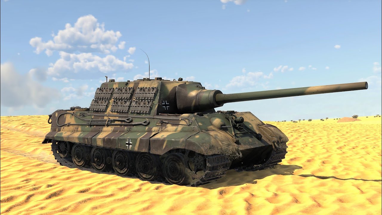 War Thunder: Germany - Jagdtiger Gameplay [1440p 60FPS] - YouTube