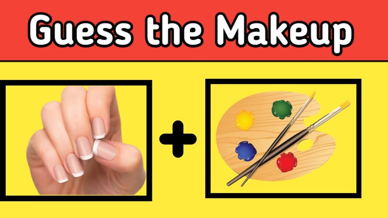 Guess the makeup items #makeup - YouTube