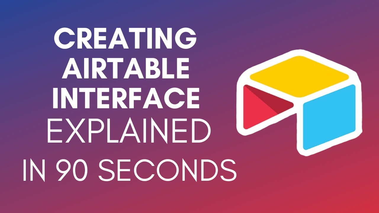 How To Create Airtable Interface (2025) - YouTube