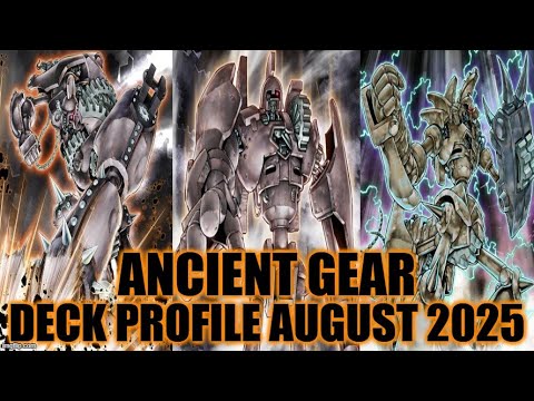 ANCIENT GEAR DECK PROFILE (AUGUST 2025) YU-GI-OH! - YouTube