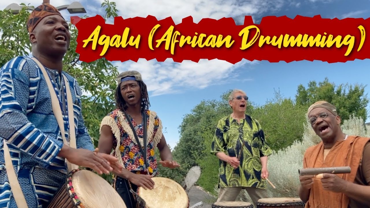 Agalu (African drumming) - full set - YouTube