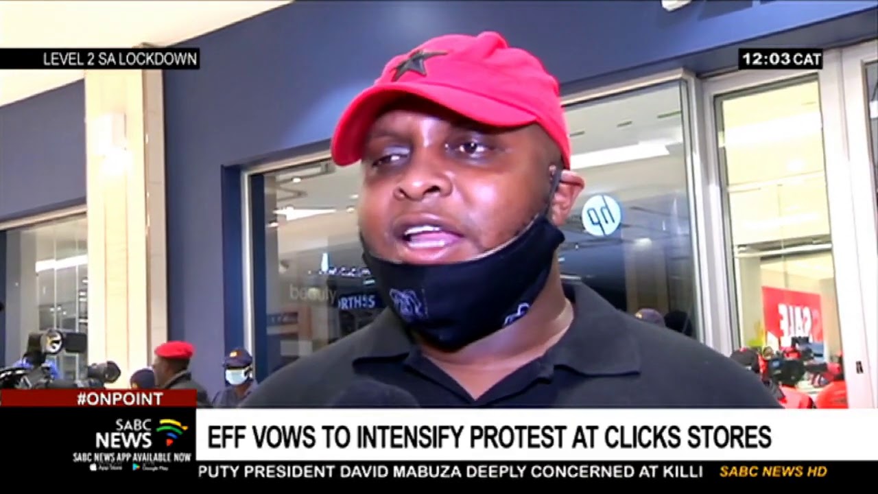 EFF distances itself from the attacks on Clicks stores: Floyd Shivambu ...