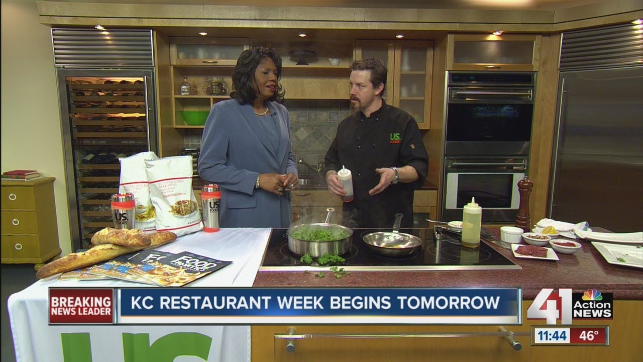 Chef Chris Hall talks superfoods & KC Restaurant Week - YouTube