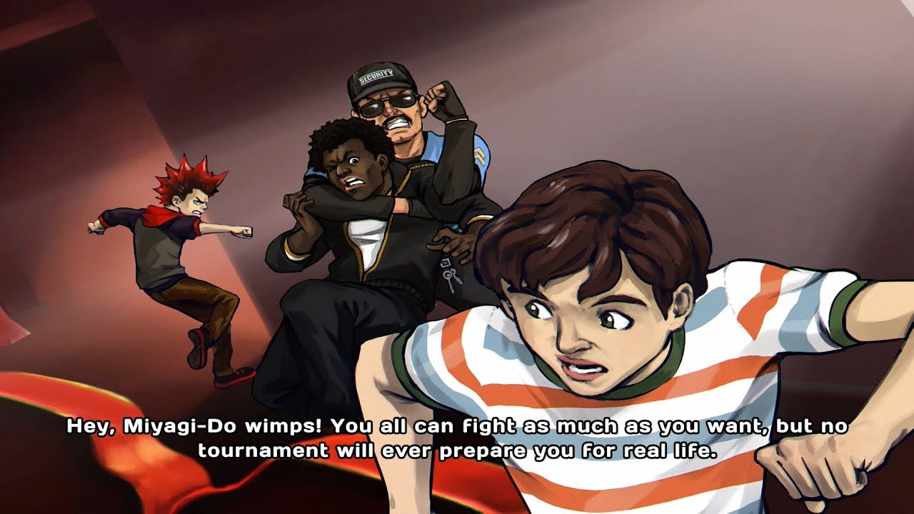 Cobra Kai: The Karate Kid Saga Continues - Demitri vs. Hawk - YouTube