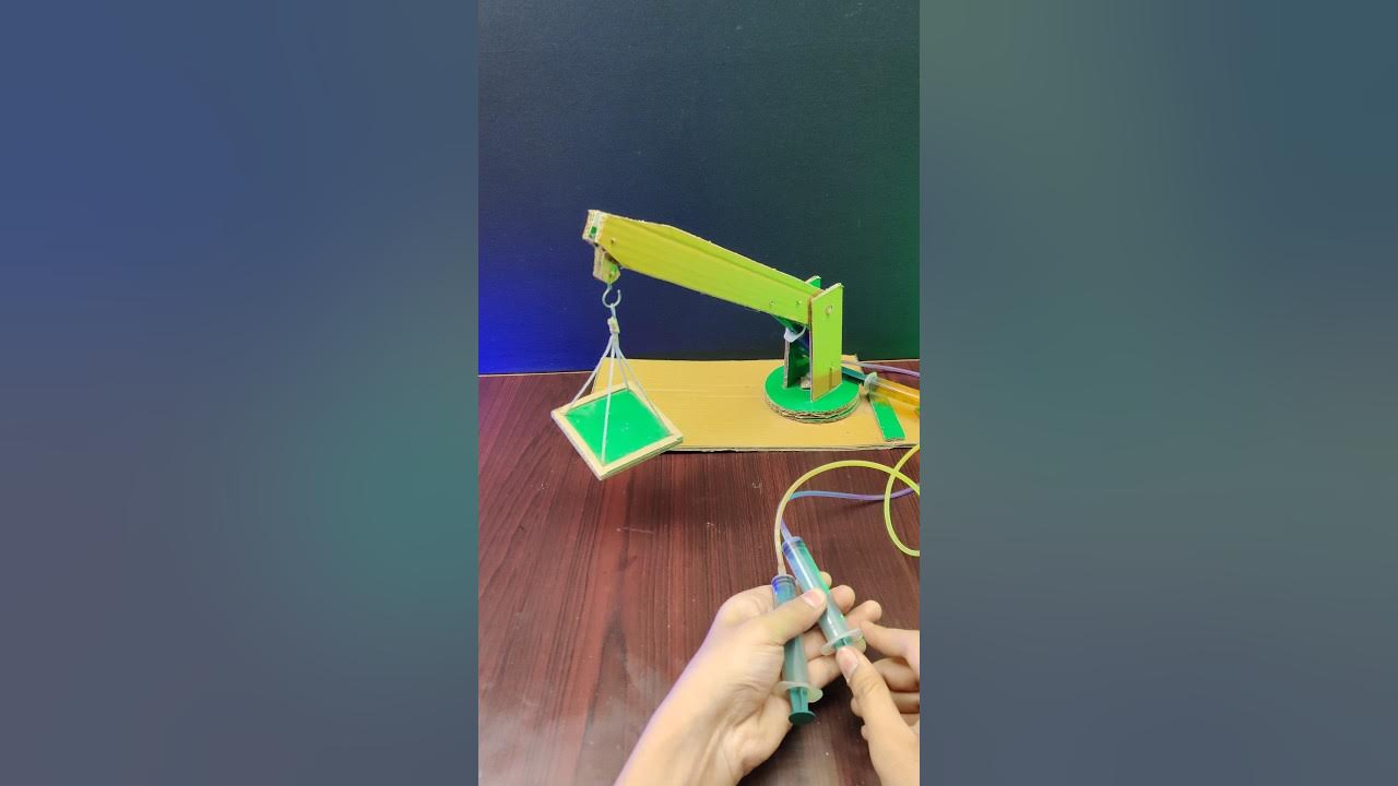 Hydraulic Lift Project #arduinoproject #arduino #hydraulic #jcb - YouTube