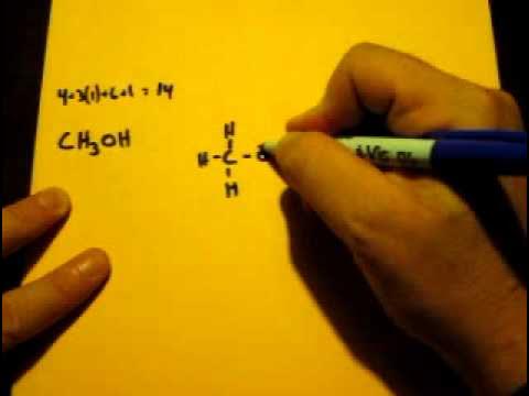 Lewis Dot Structure of CH3OH (Methanol) - YouTube
