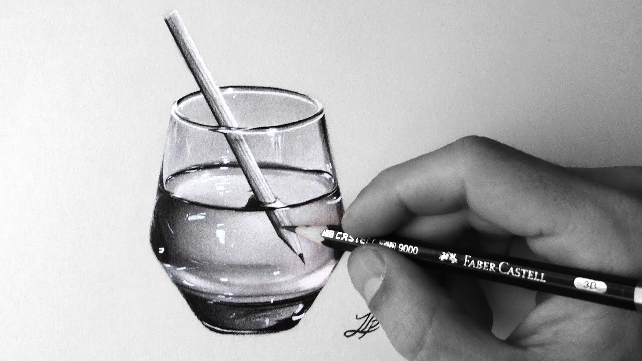 Cómo Dibujar Agua Con Lápiz Paso A Paso Aprende A Hacer Dibujos De