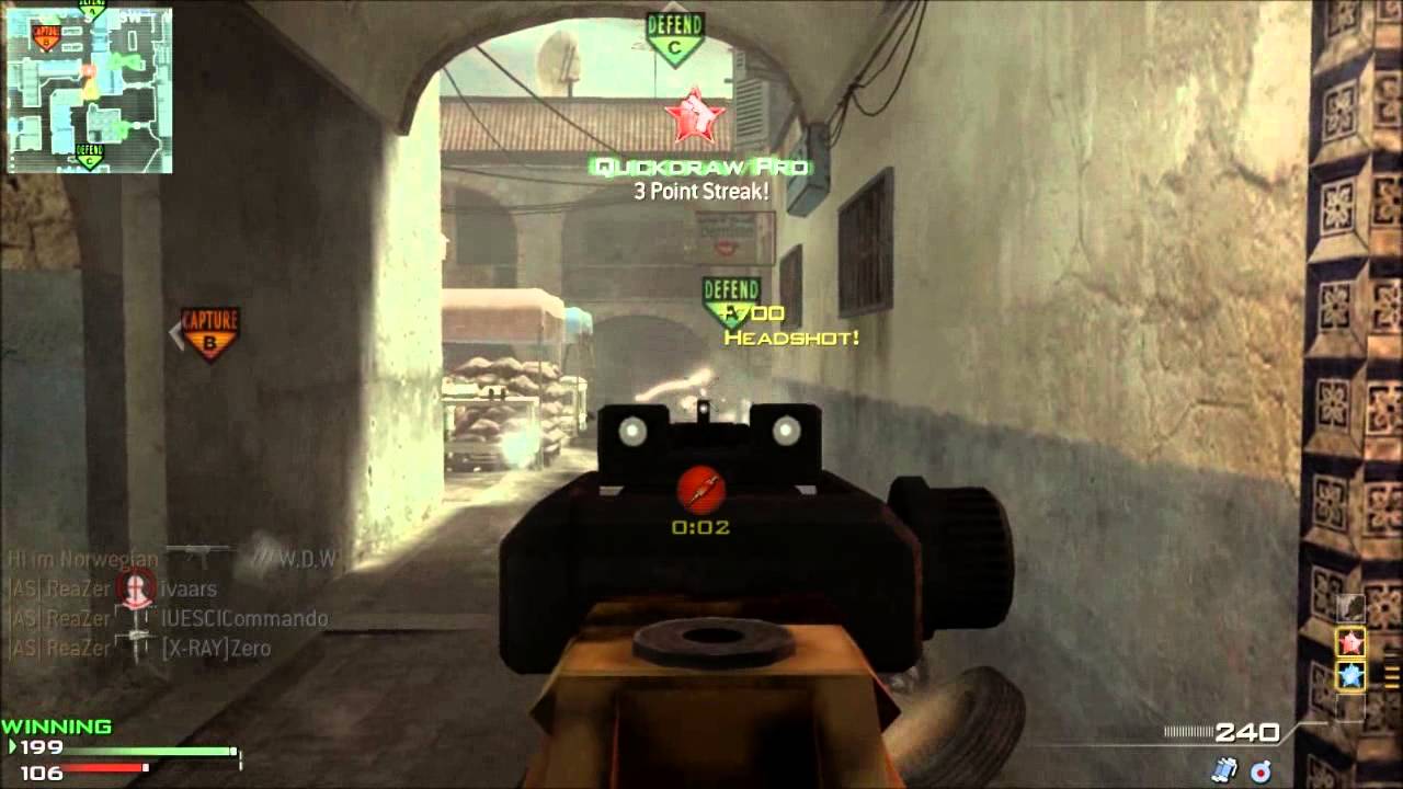 MW3 Killcam Epic Triple Kill!!! - YouTube