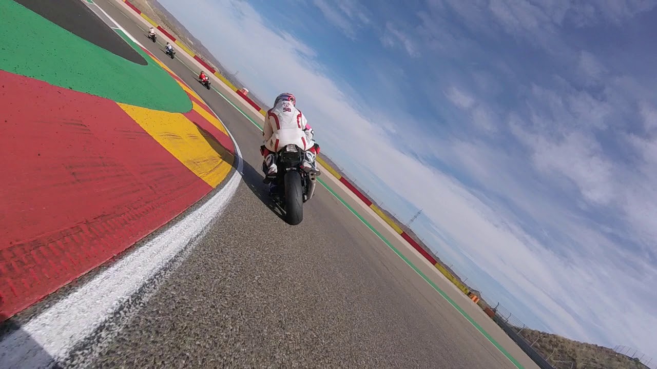 Track Video Aragon Brad 2Up with Troy Corser - YouTube