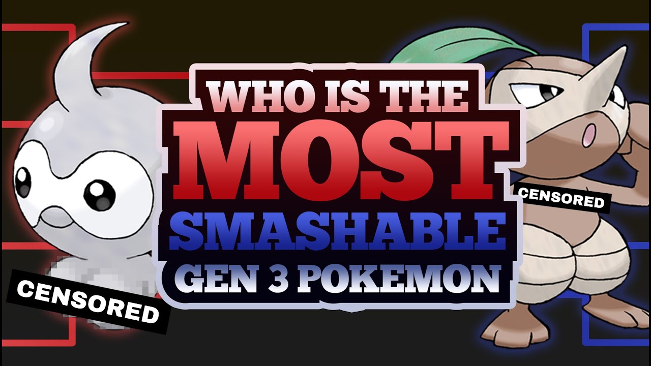 Who Is The Most Smashable Gen 3 Pokemon? | PokeMarch Madness (Season 4 ...