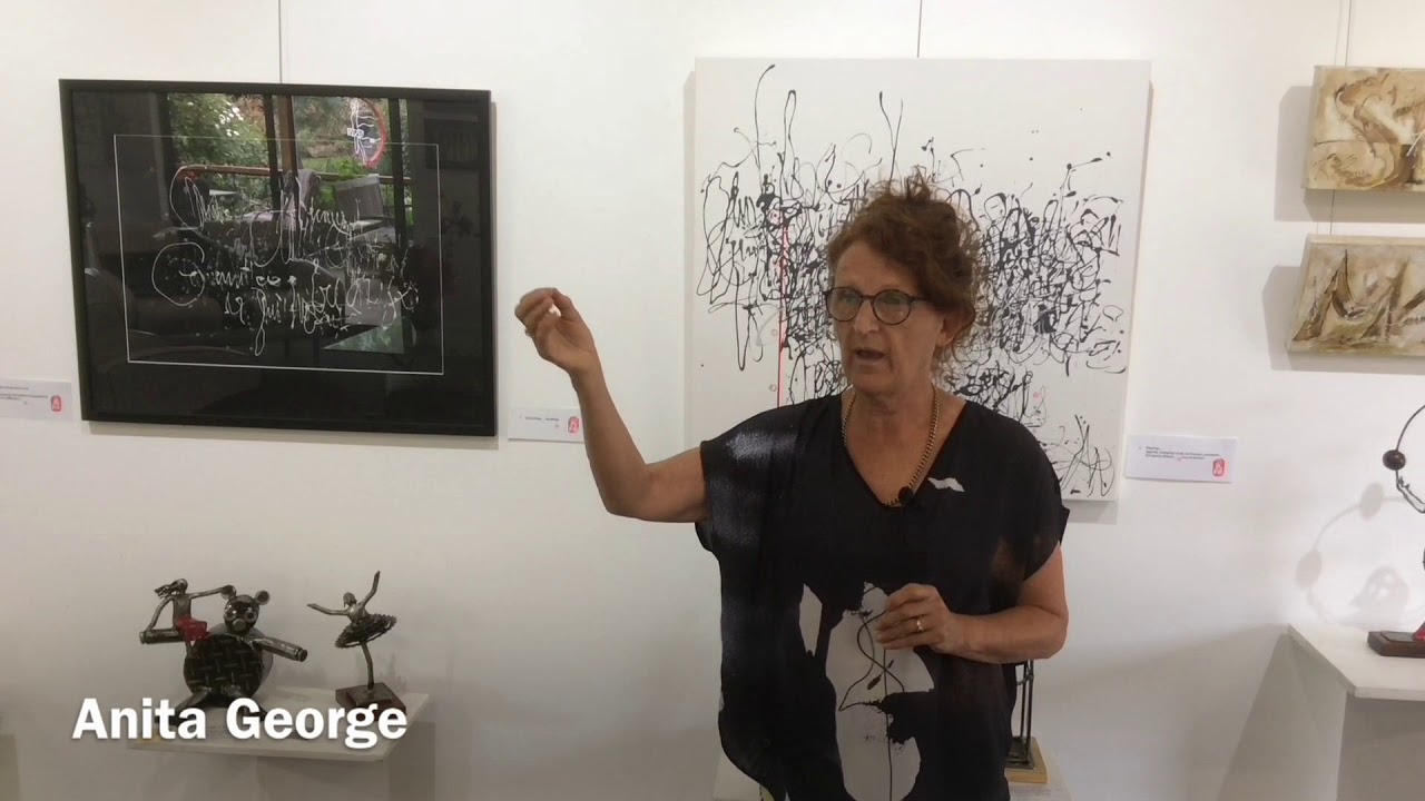 QULB5818 Anita George Looking Back exhibition - YouTube