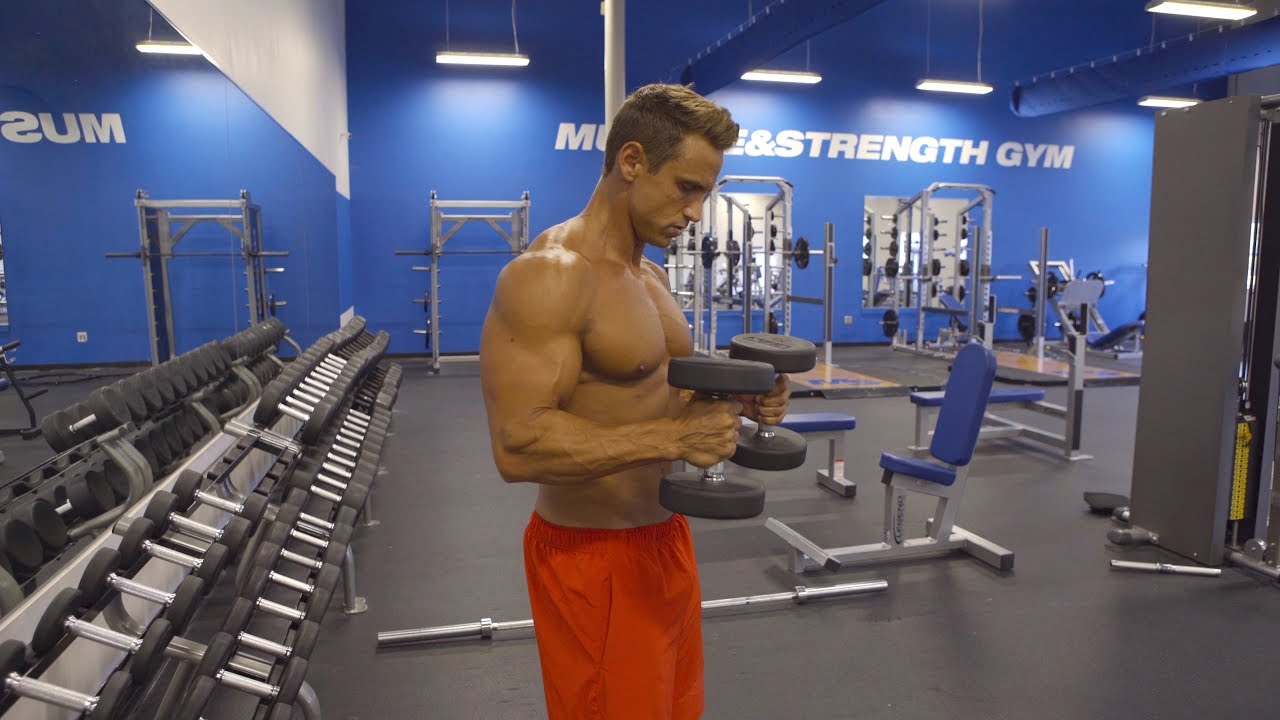 A Simple and Effective Bicep/Medial Deltoid Combo Exercise - YouTube