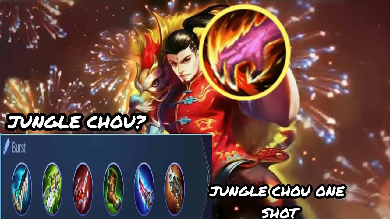 Jungle/Core Chou new Meta?|JUNGLE CHOU BUILD TUTORIAL|JUNGLE CHOU ONE ...