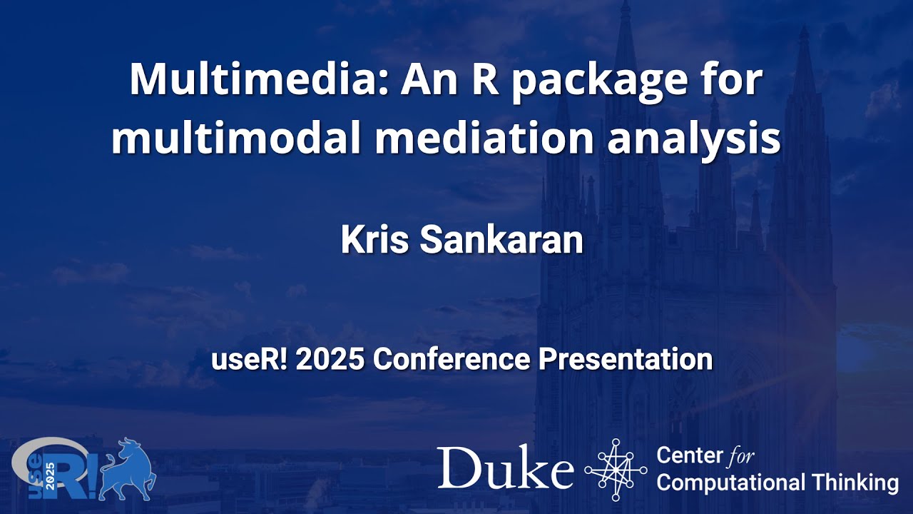 Multimedia: An R package for multimodal mediation analysis - Kris ...