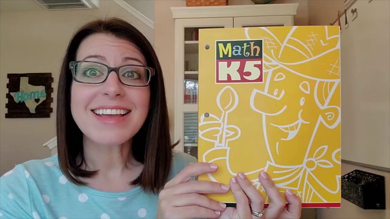 Look Inside the Book- BJU Press K5 Math, 3rd edition - YouTube