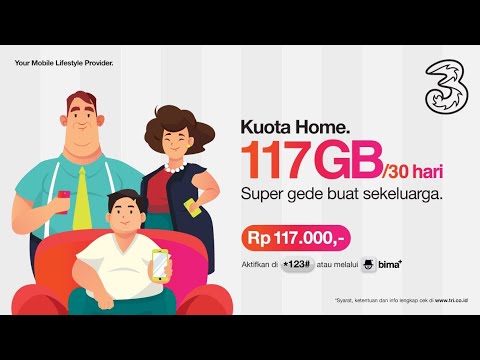 PAKET HOME TRI 117 GB dan TRI 150 GB | PENJELASAN (TERBARU 2021) - YouTube