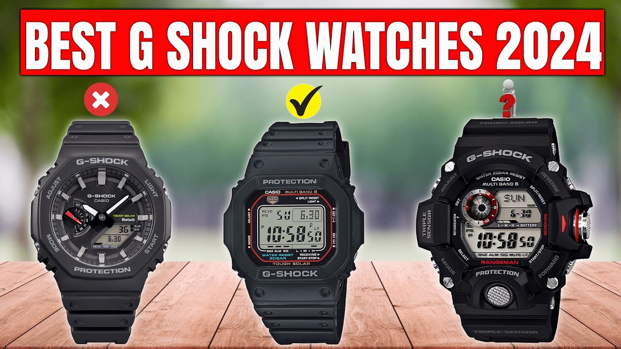 Top 5 G-Shock Watches to Watch for in 2024 - Must-See! - YouTube