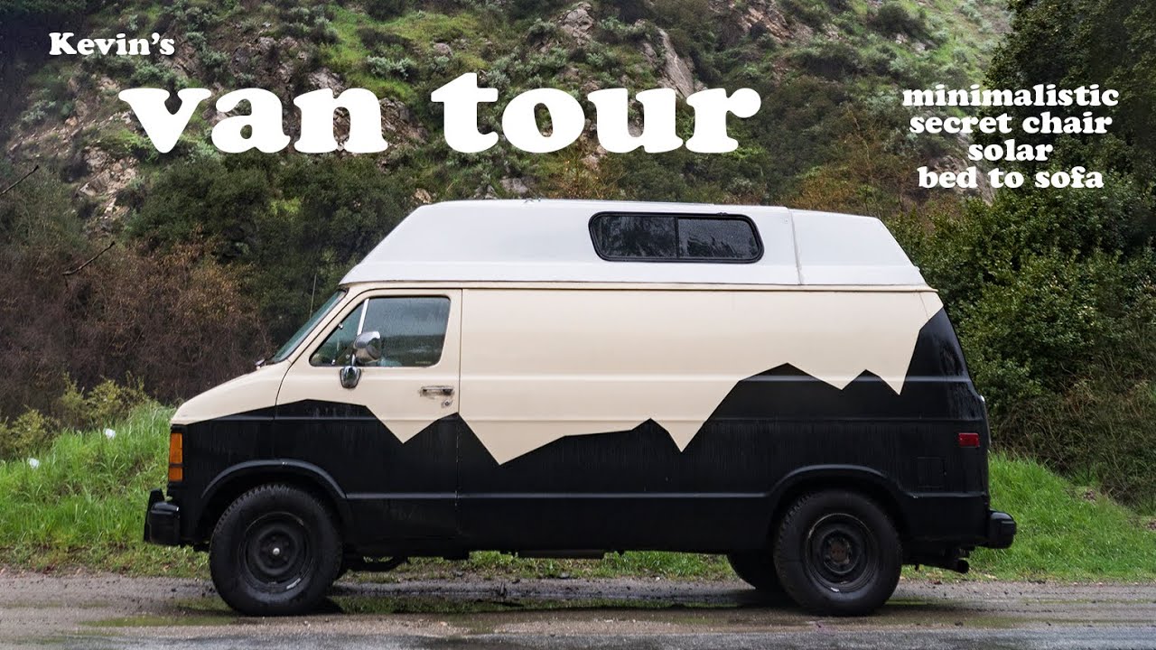 vanilla the van tour, minimalistic dream design - YouTube