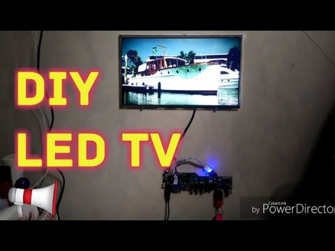 Membuat LED TV #Bekas Layar Laptop - YouTube