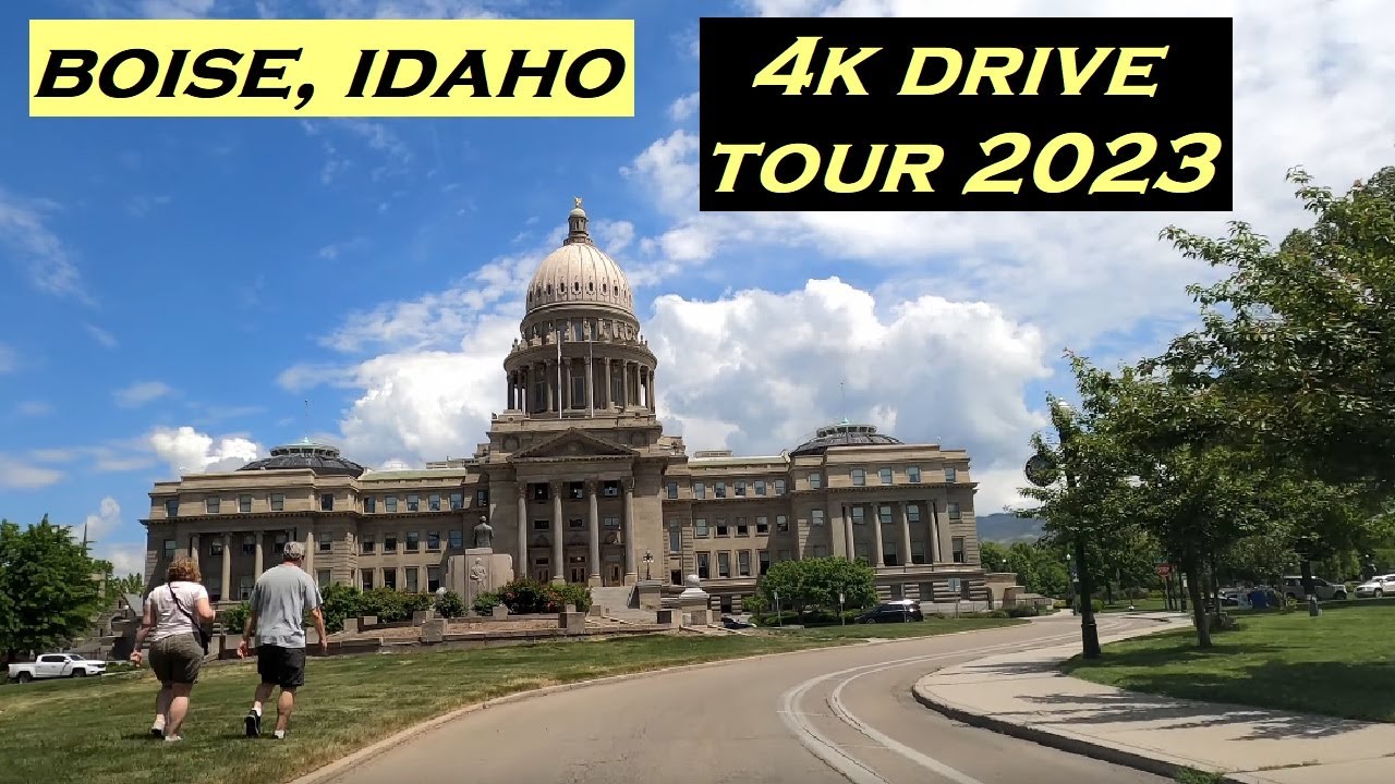 Boise, Idaho | 4k Driving Tour | 2023 - YouTube