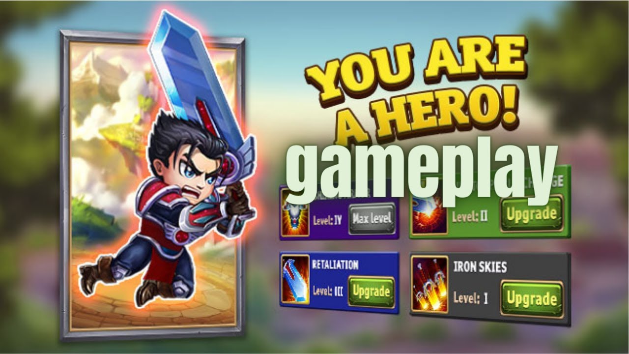 hero wars - The first 10 Minutes of Gameplay [Mobile Game] - YouTube
